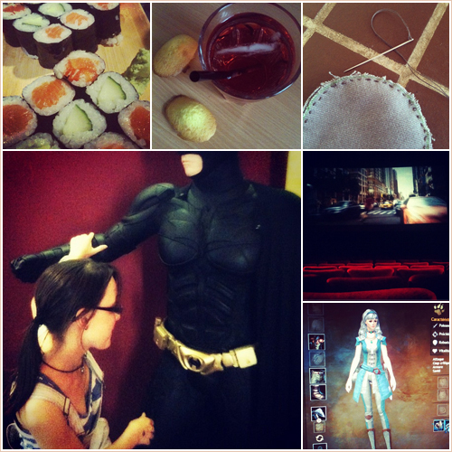 Une prise de catch au Batman, Guild Wars 2 et une glace avec du cookie ...