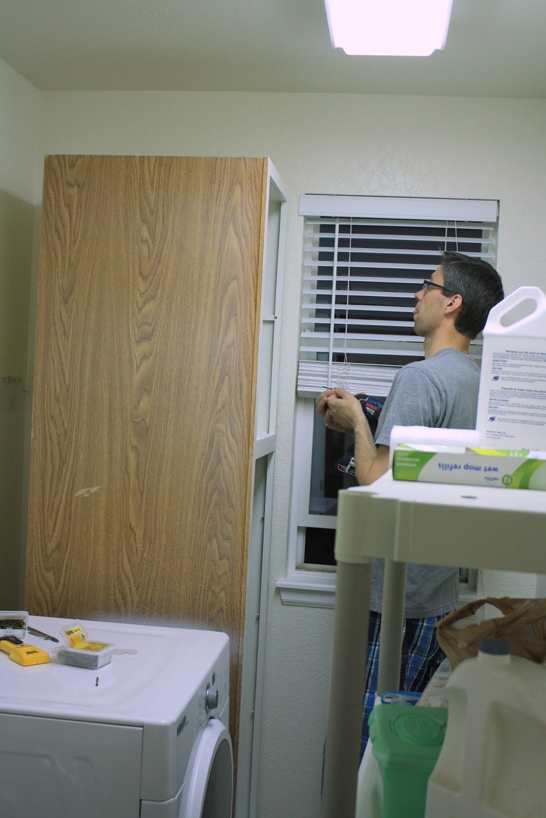 Tanner Projects: Laundry Room Progress