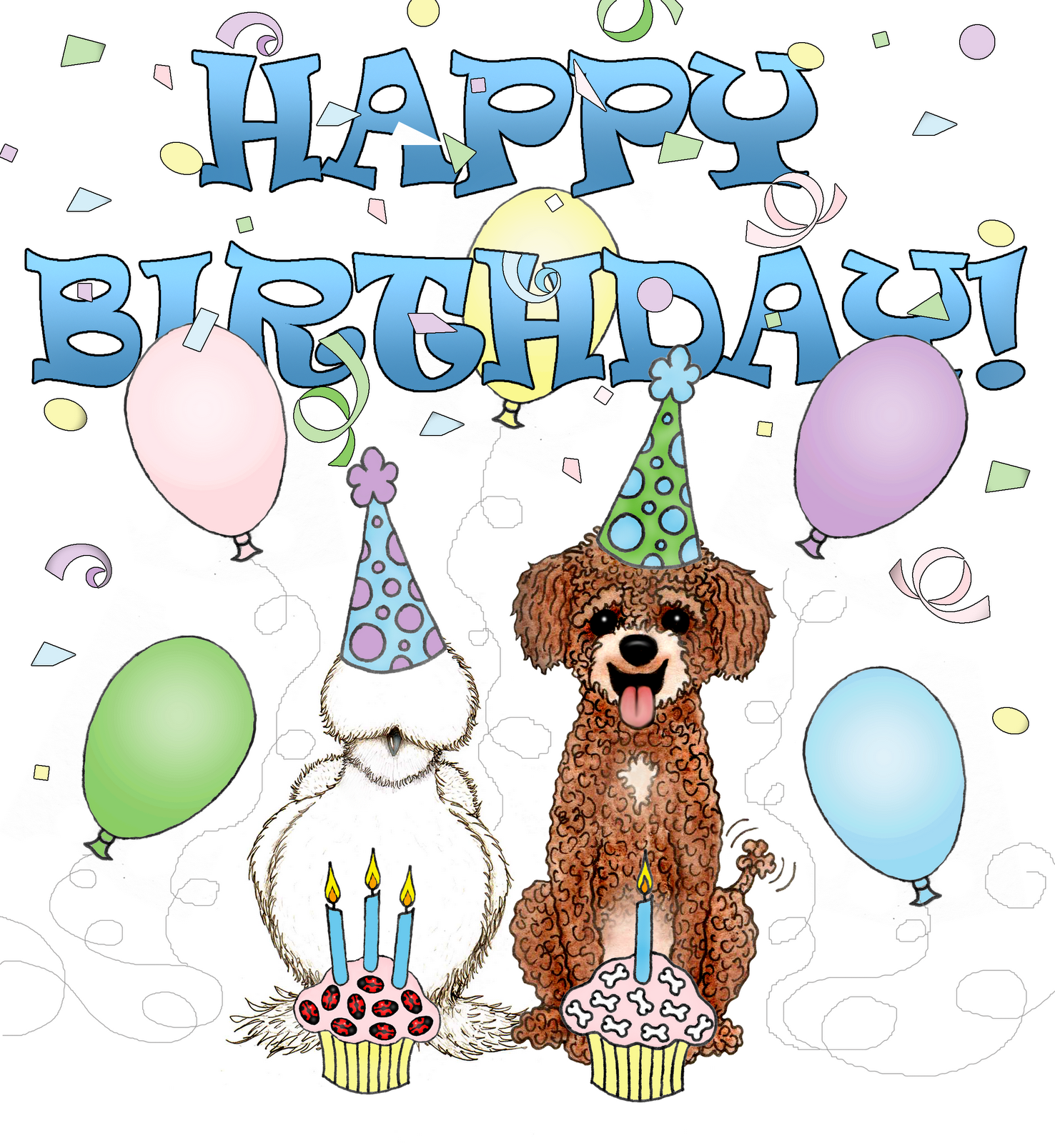 7.6 Lbs of Awesome: Happy Birthday to Beaker and Mojo!