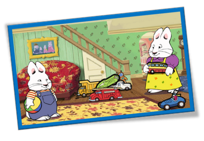 FUN ENGLISH POINT: Max & Ruby:Toy Bowling Game