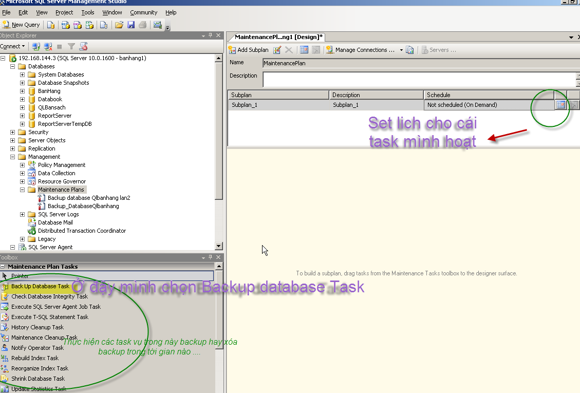 Scheduling automated backup using SQL server 2008 ~ Chung Loi Scheduling automated backup using SQL server 2008 ~ Chung Loi