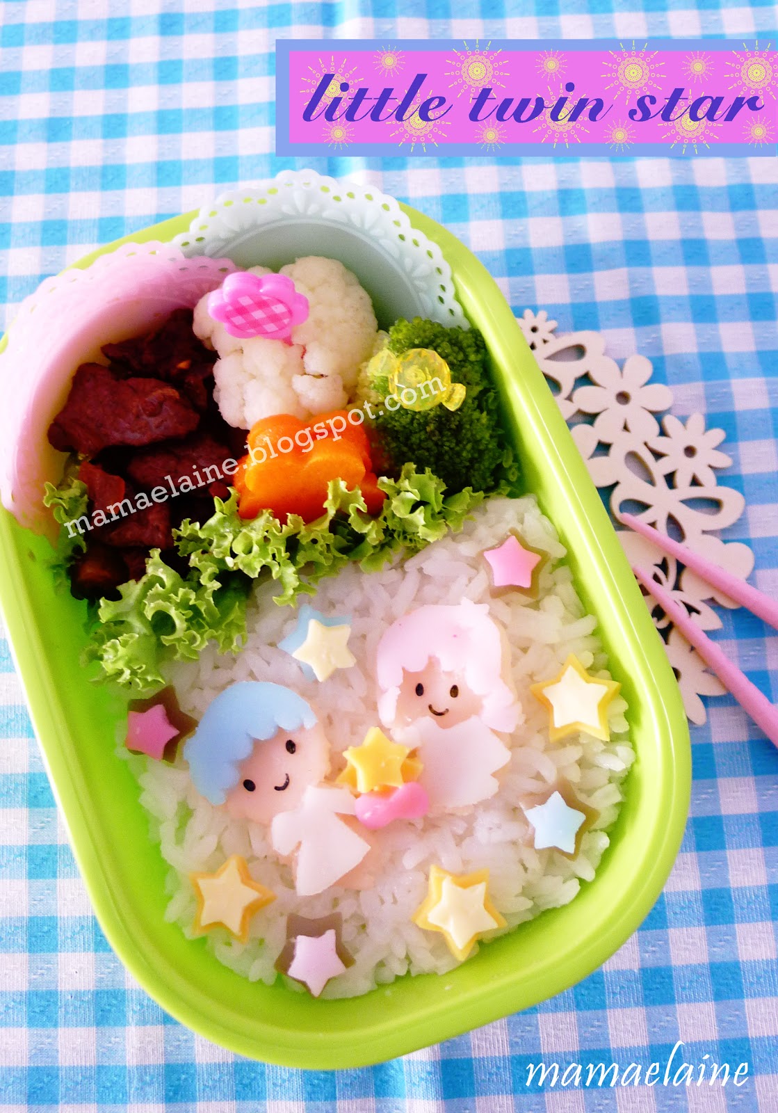 Mama Elaine's Cooking and Bento Adventures: Little Twin Star