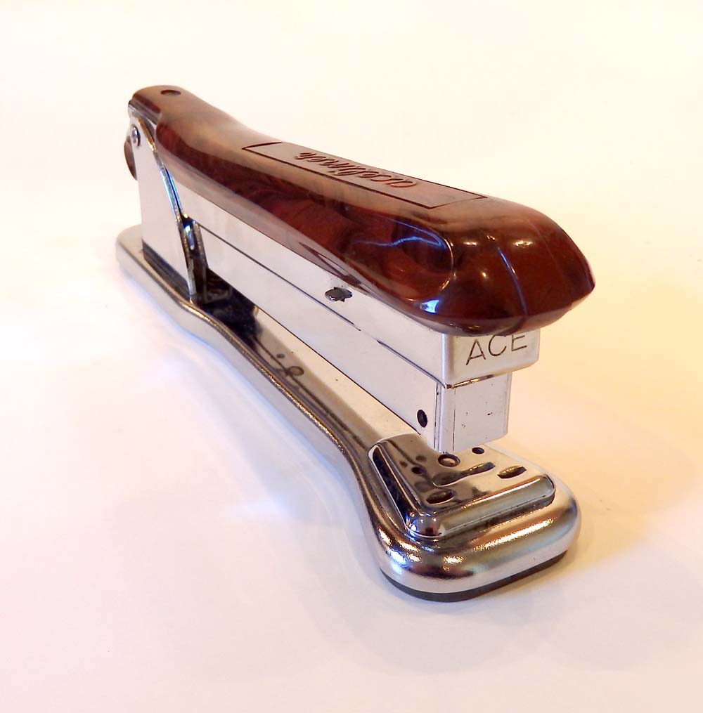 A stapler … and not/ /THE TYPEWRITER REVOLUTION