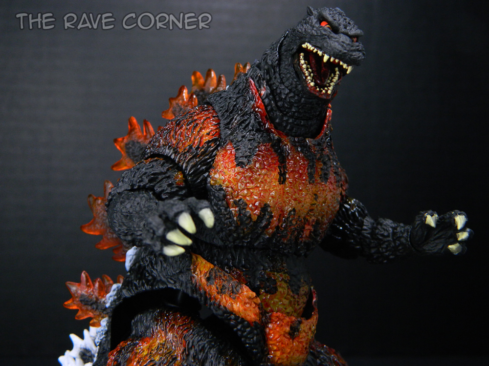 The Rave Corner: S.H. MonsterArts Godzilla 1995 (Burning Godzilla ...