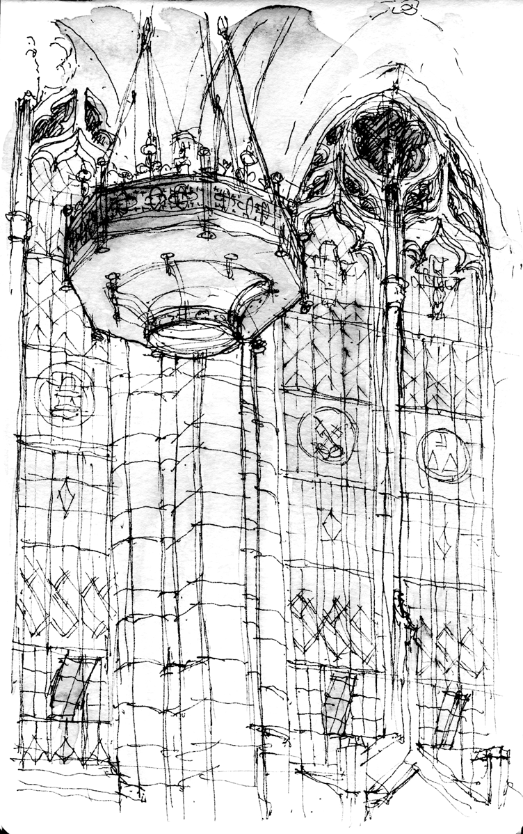 GLWSKETCHWORKS: Suzzallo Library January Sketch Outing
