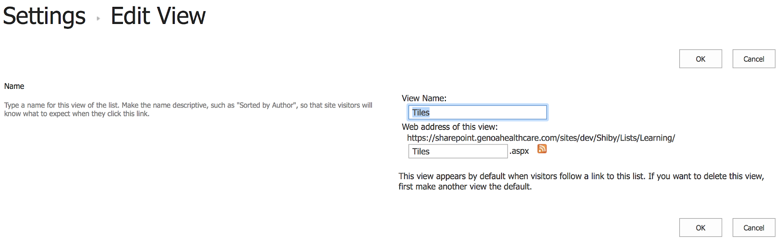 STAPS Solutions - Microsoft SharePoint: Create separate Tile list view ...