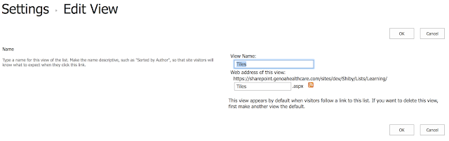 STAPS Solutions - Microsoft SharePoint: Create separate Tile list view ...