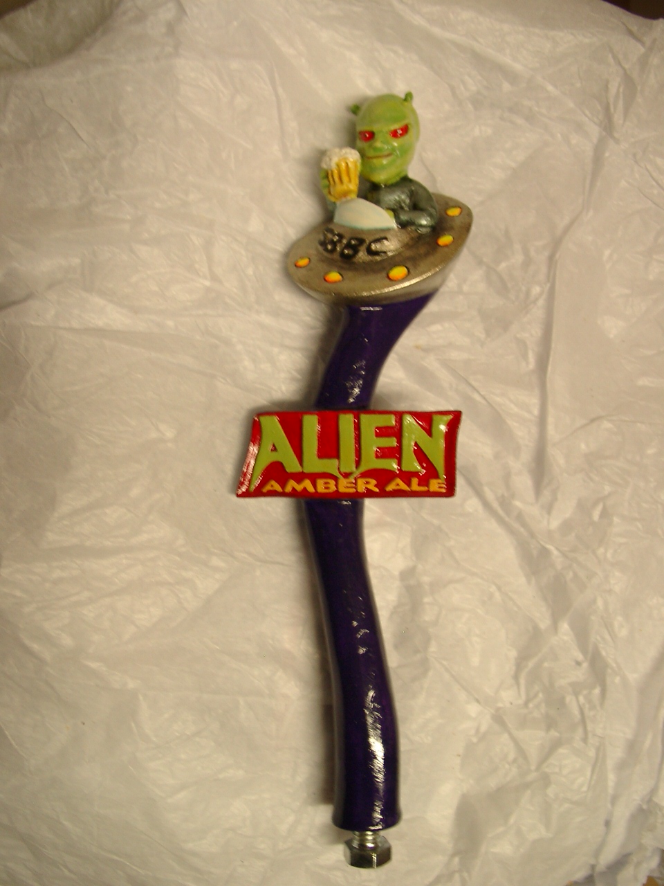 Tap Handle #59: Sierra Blanca Brewing - Alien Amber Ale