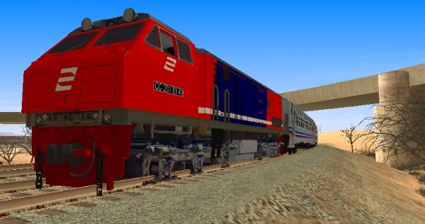 Lokomotif CC 201 130 R | GTAind - Mod GTA Indonesia