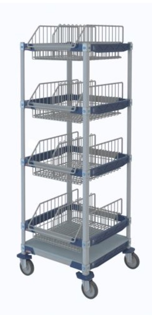 Metro Shelving Products: MetroMax i I.V. Transport/Storage System