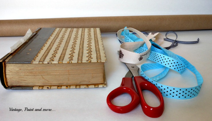 DIY Book Jackets | Vintage, Paint and more...