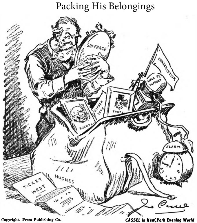 Berge's Cartoon Blog: August, 1916: Women's Suffrage