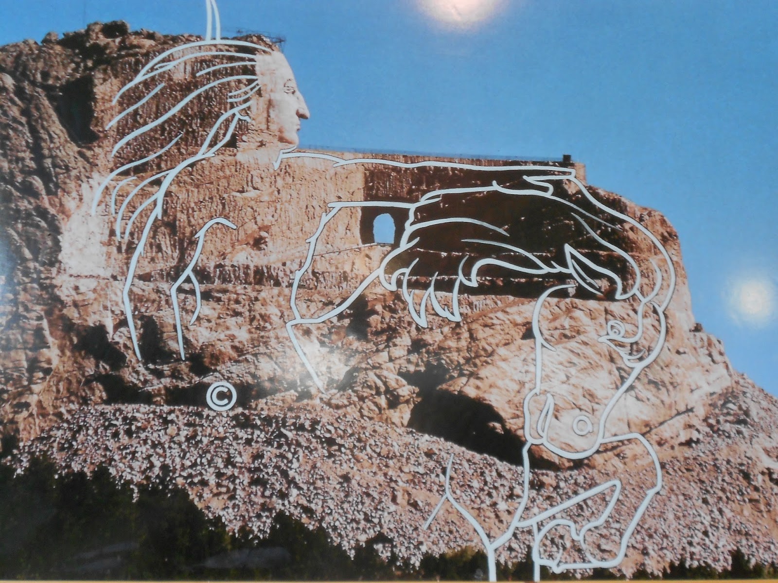 Hall's America Experience: Chief Crazy Horse Monument Hall's America Experience: Chief Crazy Horse Monument