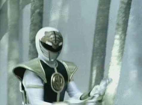 AKI GIFS: White Ranger animated gifs (Ranger Branco)