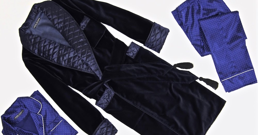 Gentleman's Luxury Dressing Gowns and Smoking Robes