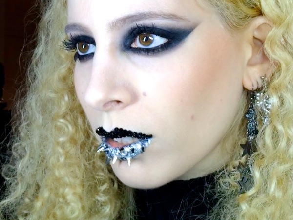 The Magnificent Makeup Of Michty Maxx Stones N Spikes Lip Art