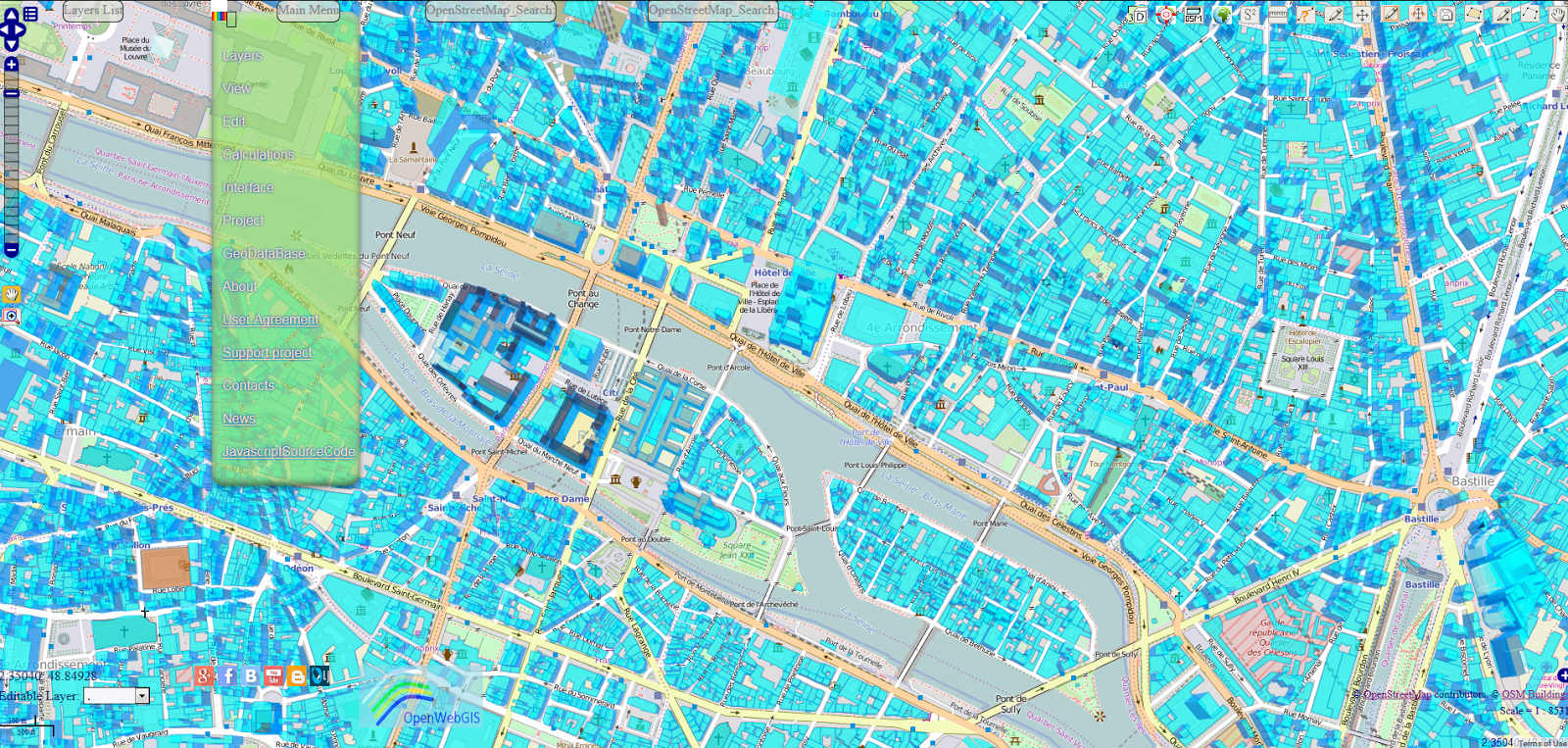 OpenWebGIS is free online GIS: Thanks to our Contributors, join them ...