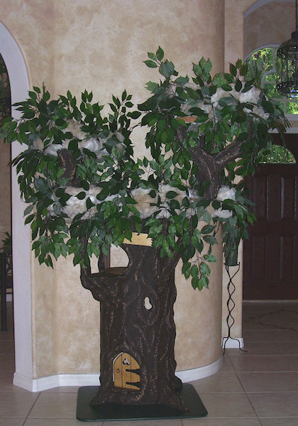 Luxury Cat Trees for Spoiled Rotten Kitties: Hidden Hollow Cat Tree
