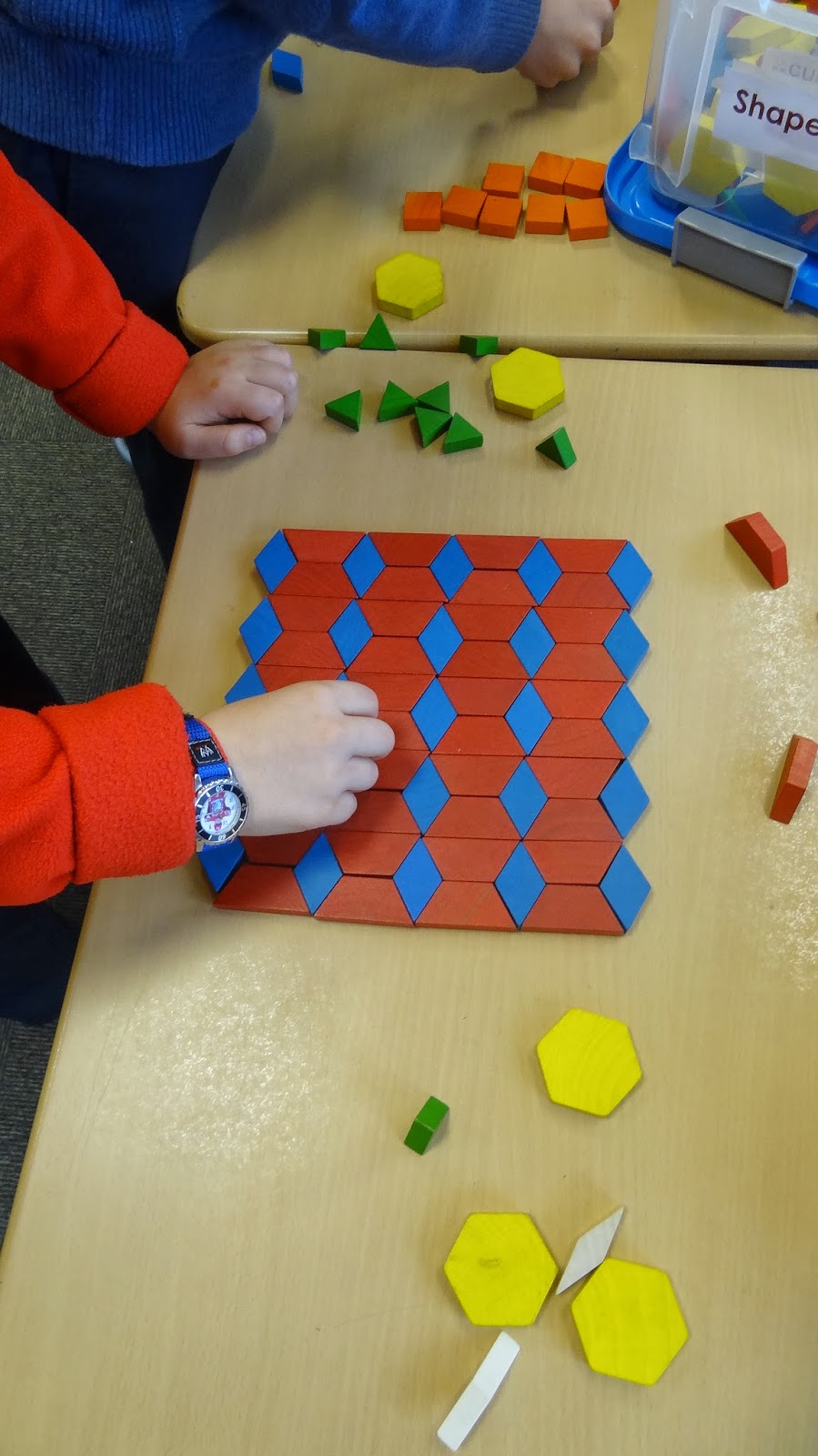 Pinkmathematics Tessellations In Year 4 pinkmathematics-tessellations-in-year-4