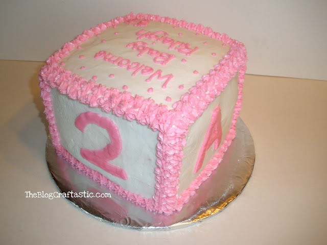 Canady Chaos: How To Make A Baby Block Cake