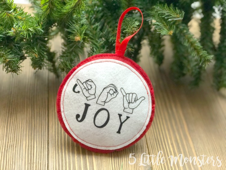 5 Little Monsters: ASL Christmas Crafts