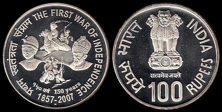 GOD OF KINGS: 100 & 150 Rupee Indian Commemorative Coins