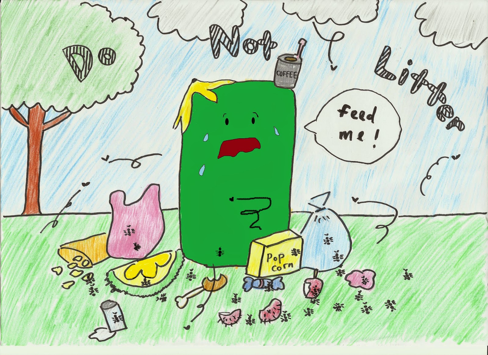 EDP 6A 2014: Anti Littering Posters