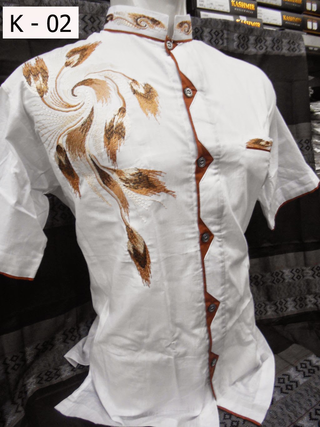 Baju Koko Lengan Pendek Modern - Jual Baju Koko Modern Murah