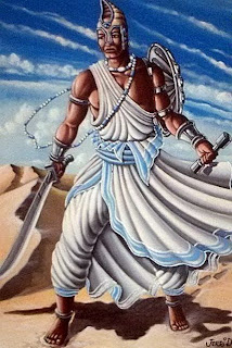 Um novo olhar - Setas para o infinito: Lendas dos Orixás: Oxaguiã - Ajagunã