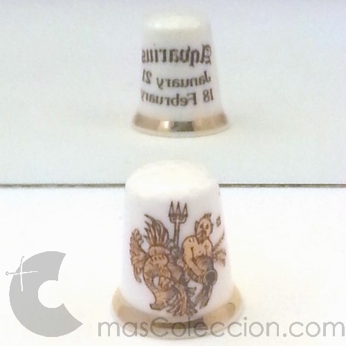 dedal acuario zodiaco - masColeccion