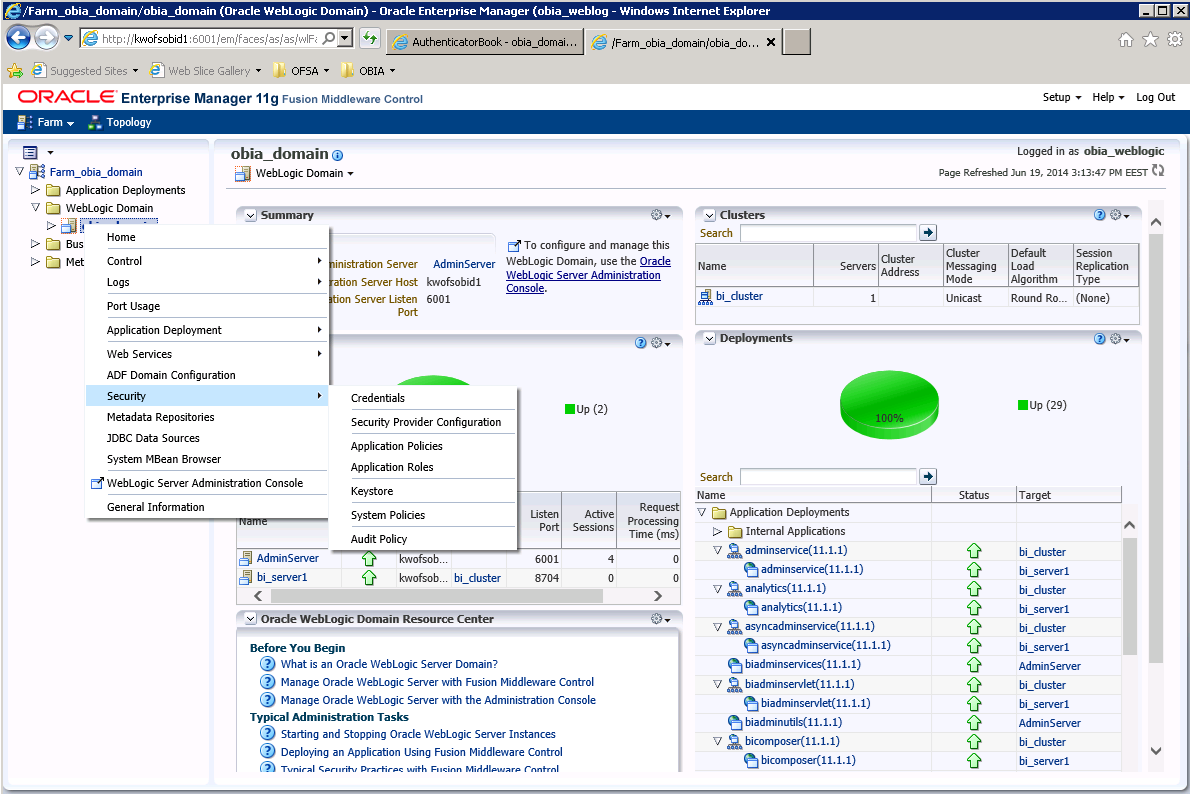 Berke Öz Oracle Fusion Middleware Using Active Directory As A User Provider Active Directory