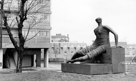 MAKING A MARK: A new location for Henry Moore's "Old Flo" in the East End