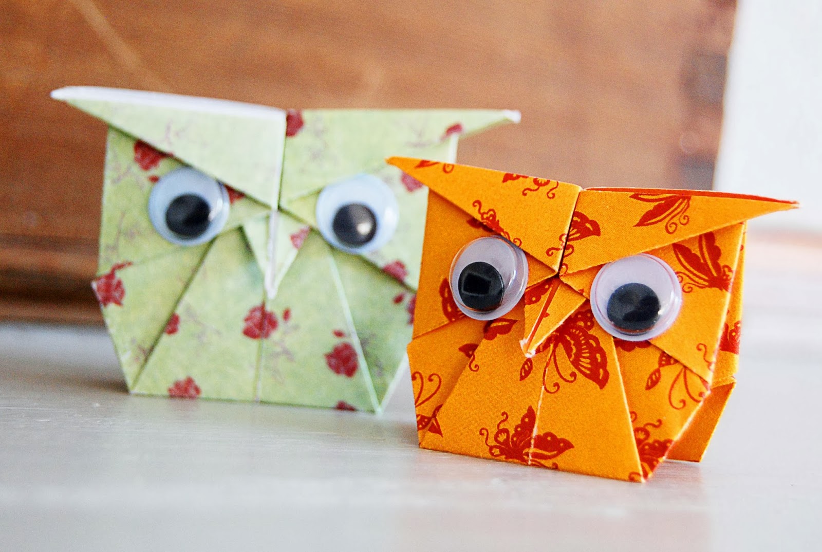 By Jens: DIY - Origami - Little Owls