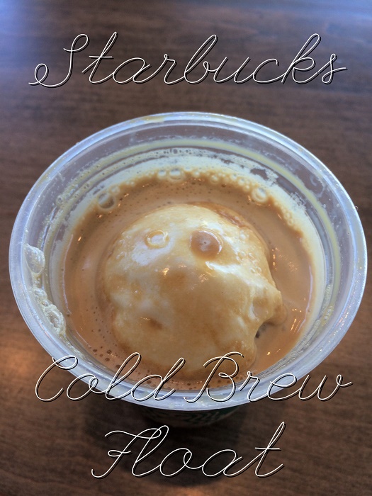 Starbucks Cold Brew Float | It has grown on me!