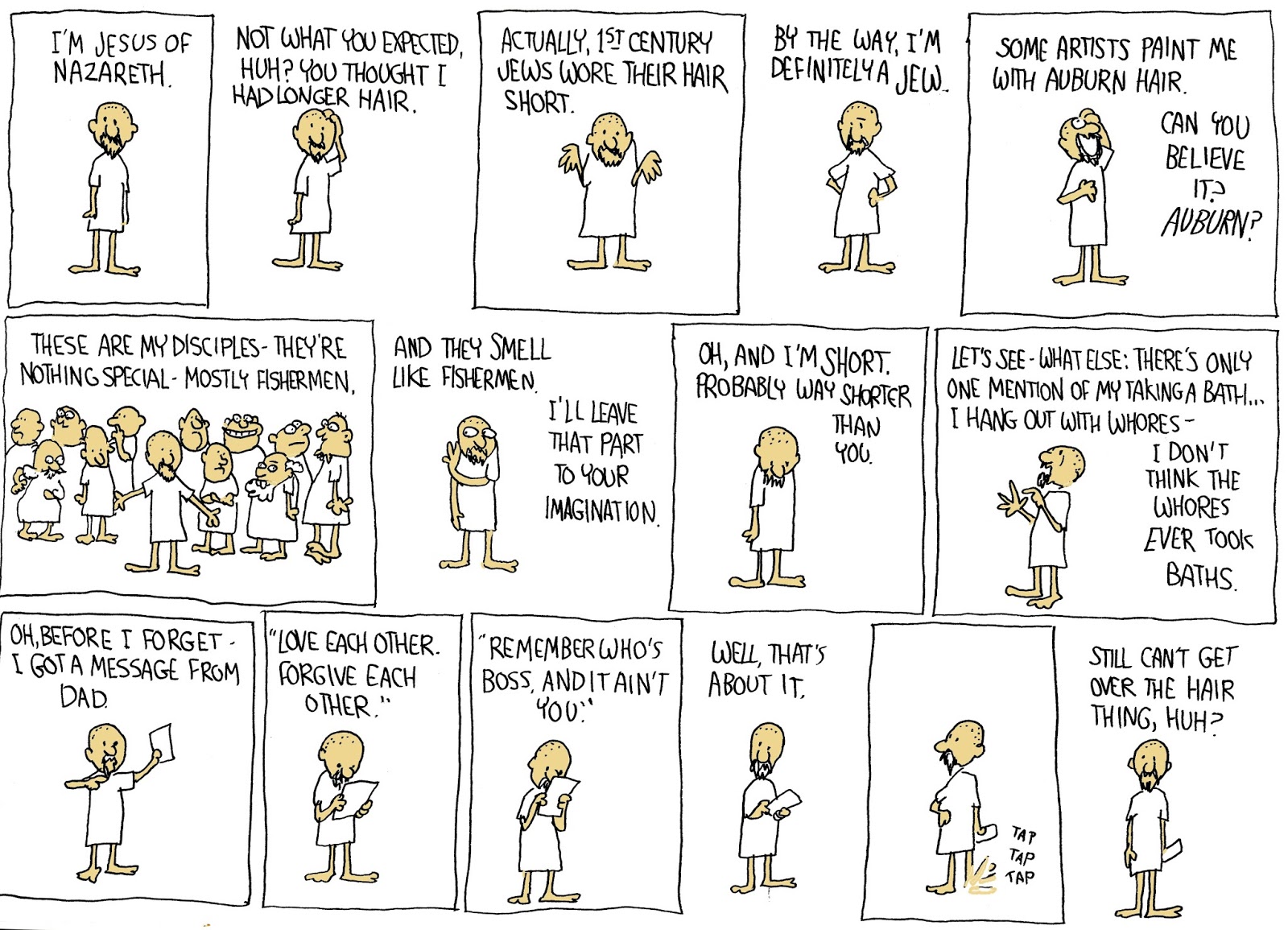 On Faith Canada: Religious Humour Goes Overboard with Comic Strip