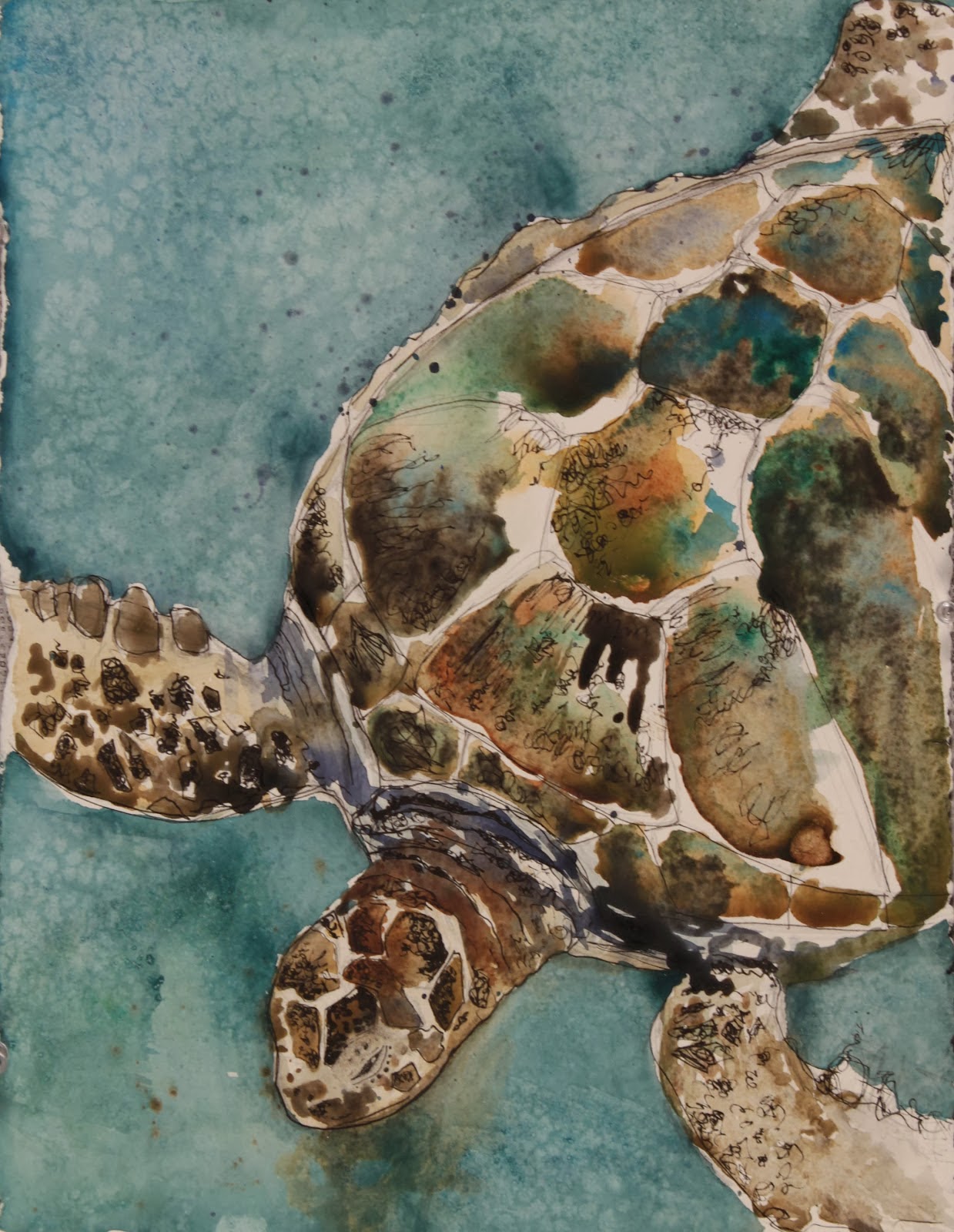 Jennifer Seeley Art: The Famous Turtle