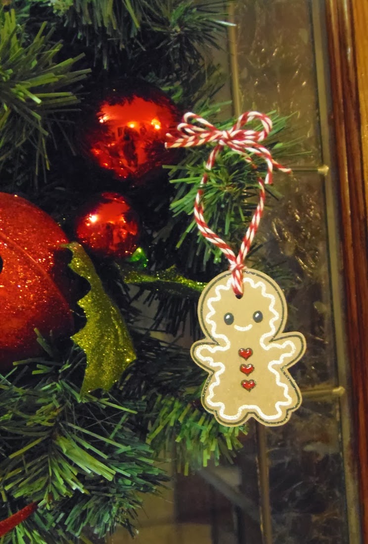 Craft with Bee: 25 Days of Christmas - Gingerbread Ornaments