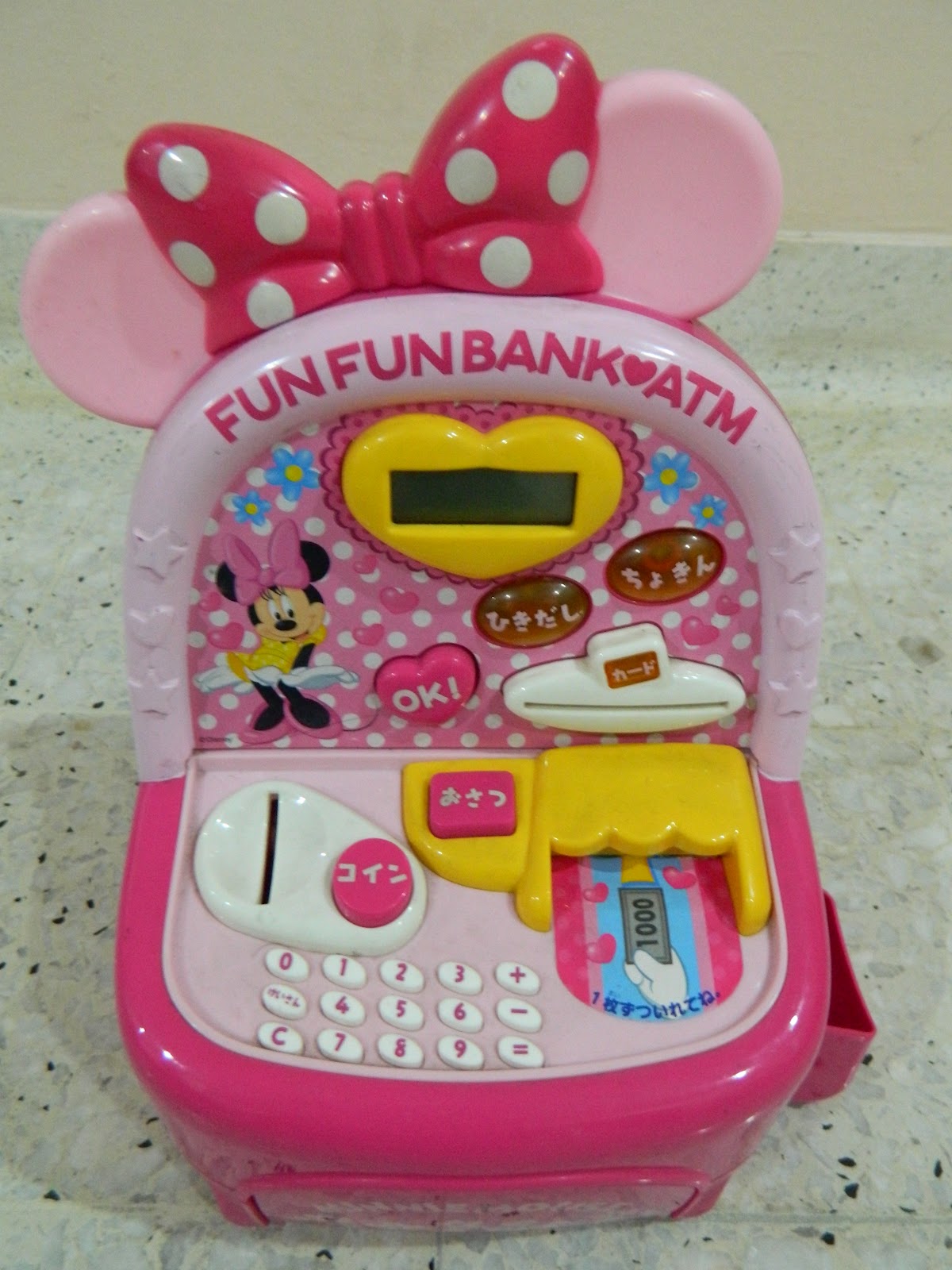 Save On Toys!: Minnie Mouse Fun Bank ATM