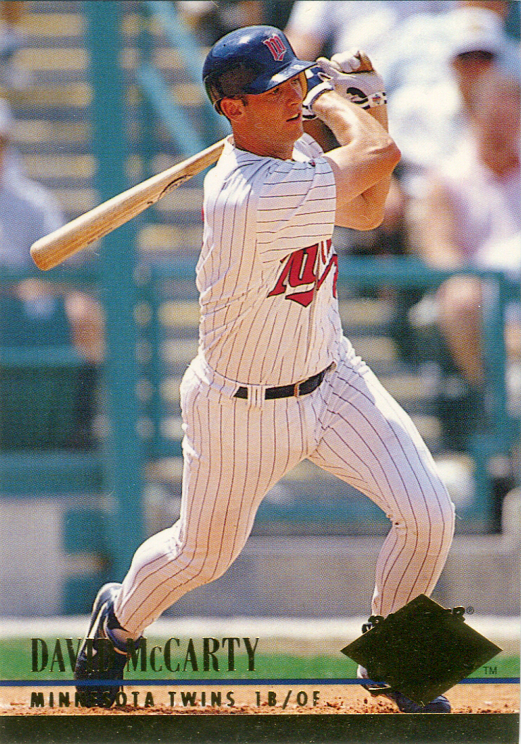 Junk Wax Prospector - David McCarty - Minnesota Twins