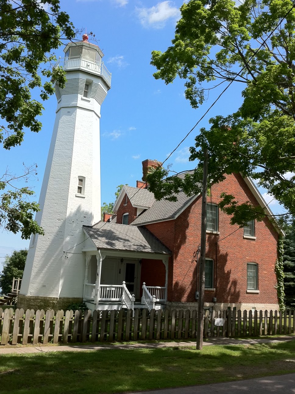 The Michigan Mitten: June 2011: Port Sanilac Lighthouse