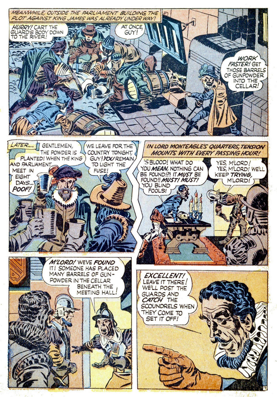 Pappy's Golden Age Comics Blogzine: Number 2301: The Gunpowder Plot