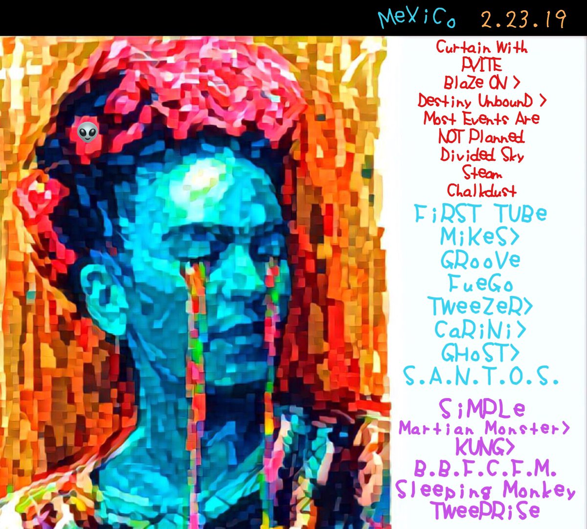 Phish 2019 Setlists and Art