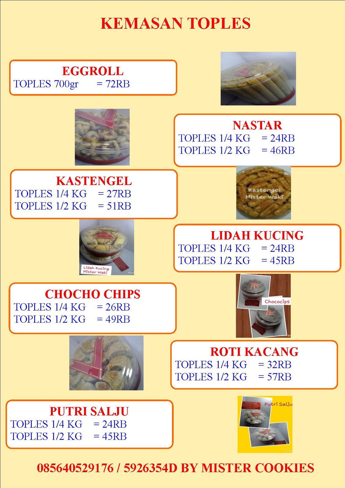 Harga Kue Kering Lebaran Per Kilo - Resep Kue Kering