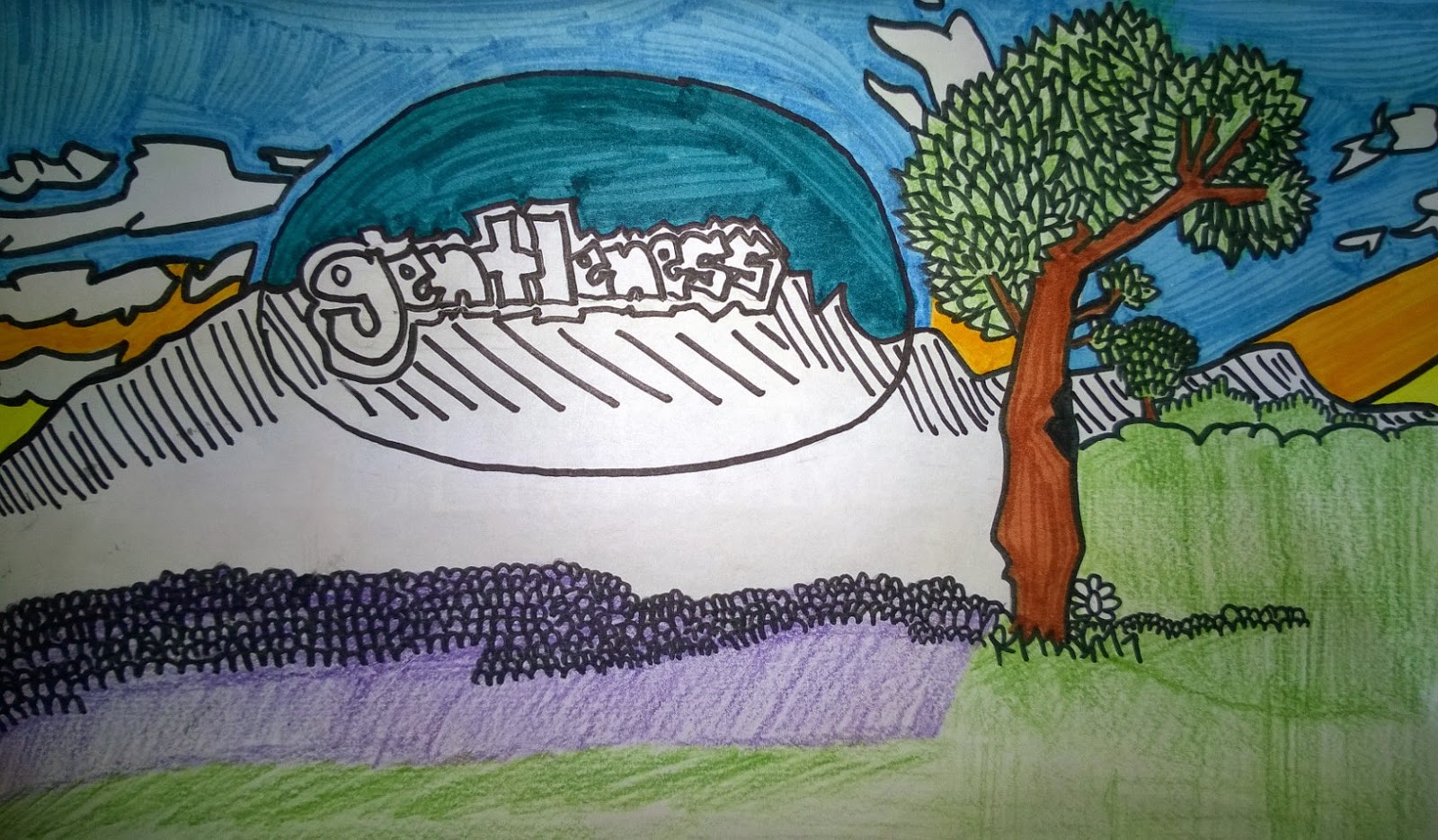 Velbis' Classroom: Gentleness Art