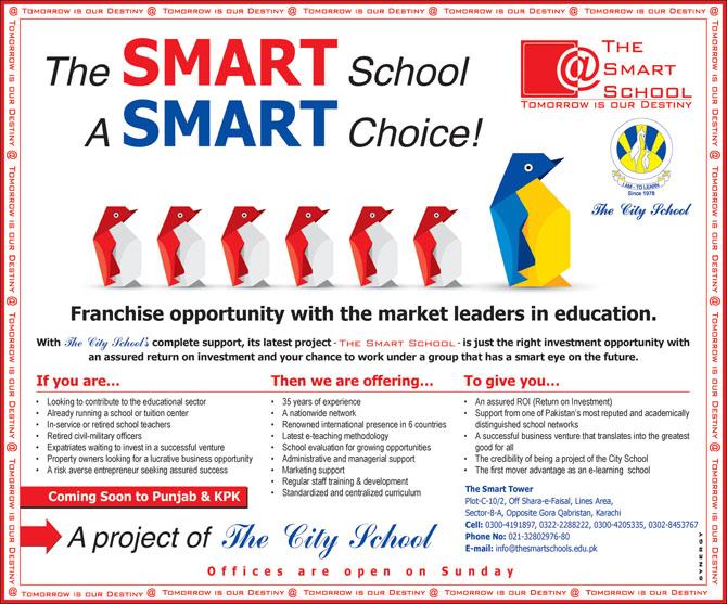 The City School launches The Smart School with e-learning methodology