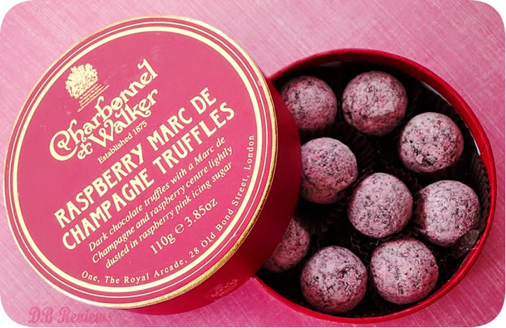 Charbonnel et Walker - Raspberry Marc de Champagne Truffles - DB ...