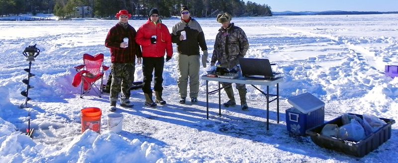 ActionshotsNH: NH Ice Fishing Derby - Lake Winnipesaukee 2013