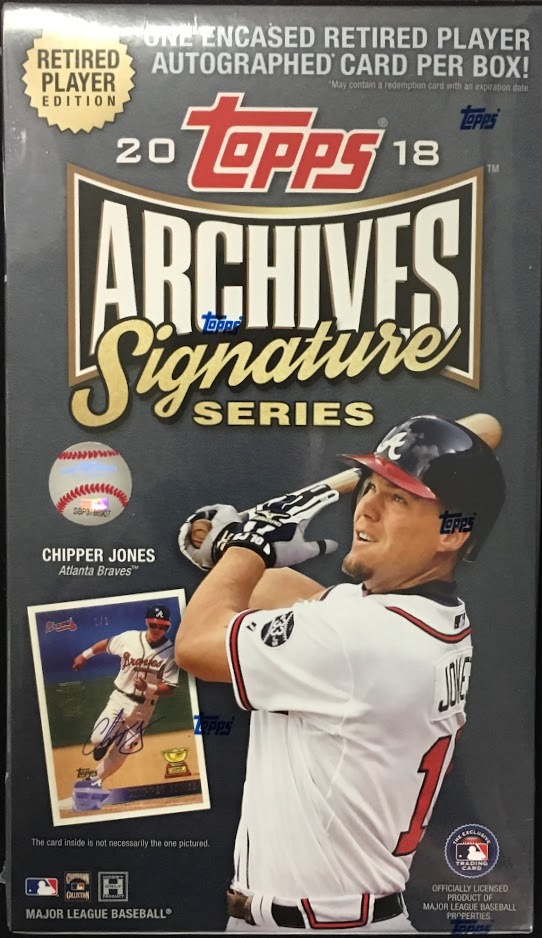 2018 Topps Archives Signature Series Retired Player Edition Box Break ...