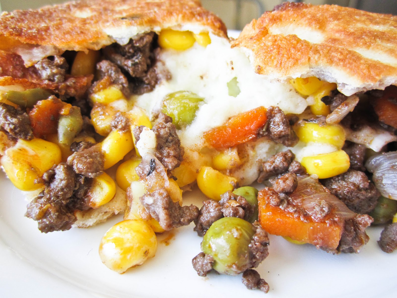 Savory And Savage: Shepherd's pie calzone