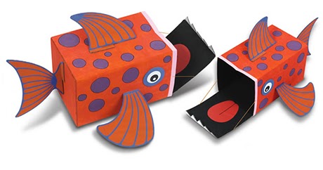 Box Fish Papercraft | Paperized Crafts